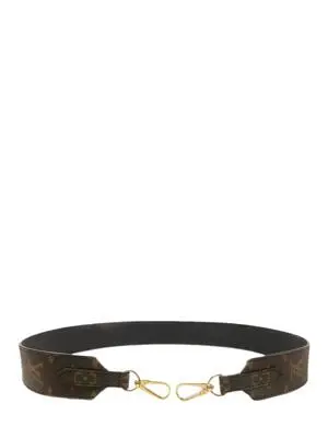 LOUIS VUITTON Monogram Canvas Bandoulière Bag Strap - Brown