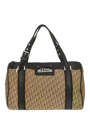 Dior Trotter Monogram Canvas Tote Bag - Neutrals