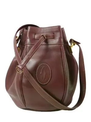 Cartier Must De Bucket Bag - Red