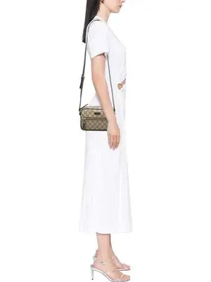 Gucci Gg Supreme Crossbody Bag - Neutrals
