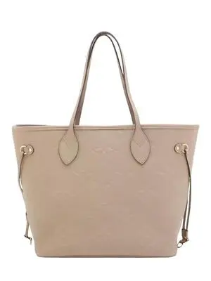 LOUIS VUITTON Monogram Giant Empreinte Neverfull Mm Tote Bag - Neutrals