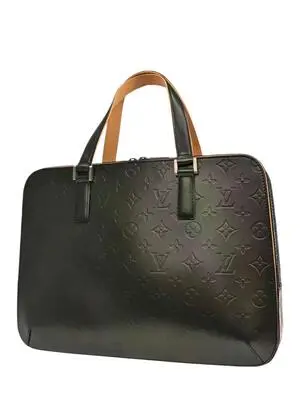 LOUIS VUITTON Mat Malden Handbag - Black