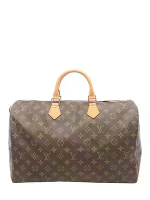 LOUIS VUITTON Speedy 40 Boston Bag - Brown