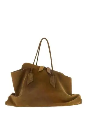 Attico La Passeggiata Large Top Handle Bag - Brown