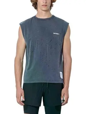 Satisfy Mothtech Distressed T-shirt - Grey