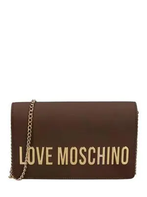 Moschino Logo-embellishment Crossbody Bag - Brown
