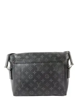 LOUIS VUITTON Monogram Eclipse Pm Voyager Messenger Bag - Black