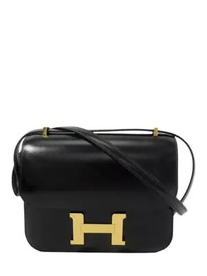 Hermès Constance Shoulder Bag - Black