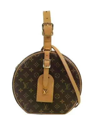 LOUIS VUITTON Petite Boite Chapeau Monogram Shoulder Bag - Brown