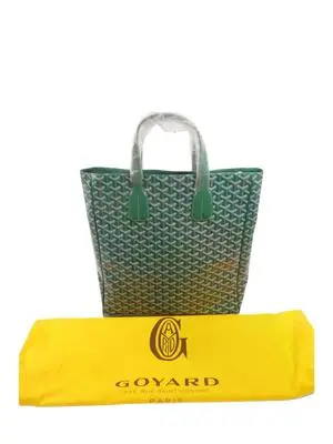 Goyard Voltaire Tote Bag In Goyardine Canvas - Green