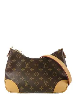 LOUIS VUITTON Monogram Boulogne Pm Shoulder Bag - Brown