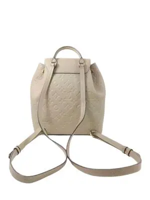 LOUIS VUITTON Montsouris Pm Monogram Empreinte Backpack - Neutrals
