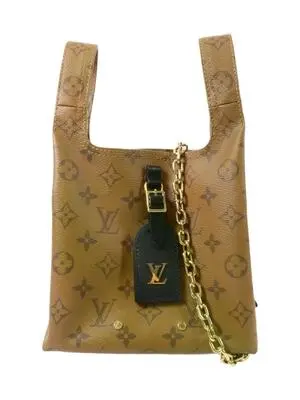 LOUIS VUITTON Monogram Reverse Bb Atlantis Tote Bag - Neutrals