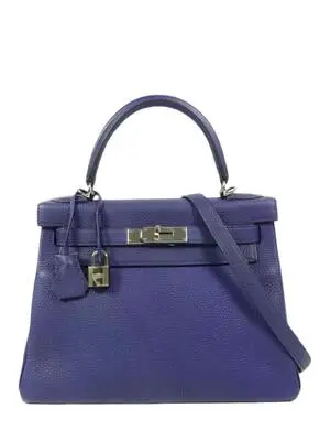 Hermès 2018 28 Kelly Tote Bag - Blue