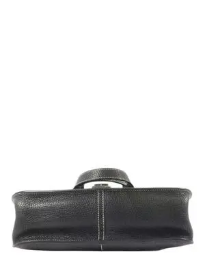 Hermès Halzan Clutch Bag - Black