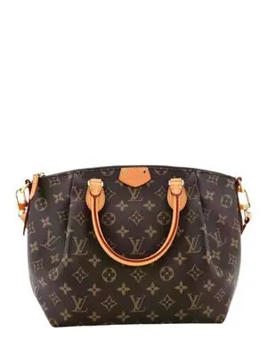 LOUIS VUITTON Monogram Canvas Pm Satchel - Brown