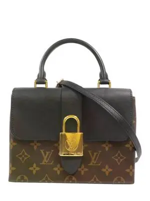 LOUIS VUITTON Locky Bb Monogram Handbag - Brown