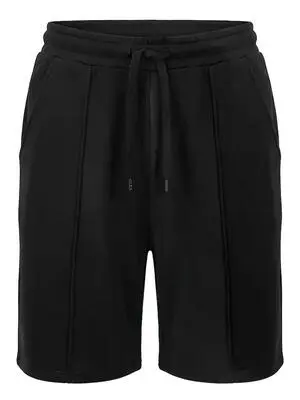 Valentino Garavani Logo-embroidered Drawstring Shorts - Black