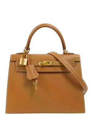 Hermès 2021 25 Kelly Tote Bag - Brown