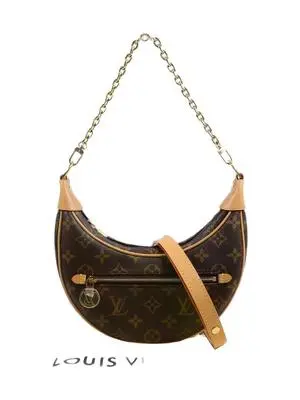 LOUIS VUITTON Loop Monogram Canvas Tote Bag - Brown