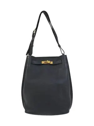 Hermès 22 Togo So Kelly Shoulder Bag - Black