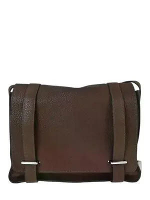Hermès Hermès Taurillon Clemence Steve Caporal 27 Shoulder Bag Brown