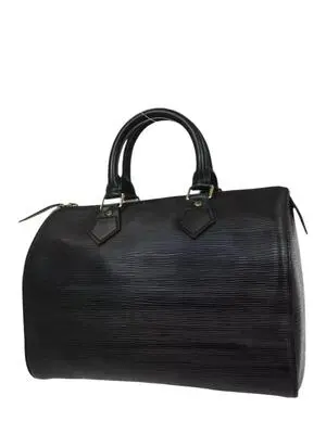 LOUIS VUITTON Speedy 25 Tote Bag - Black