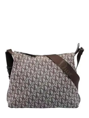 Dior Diorissimo Trotter Canvas Crossbody Bag - Brown