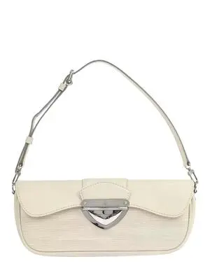 LOUIS VUITTON Pochette Montaigne Clutch Bag - White
