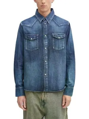 Visvim Western-style Denim Shirt - Blue