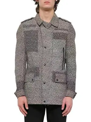 LANVIN Washed Safari Jacket - Blue