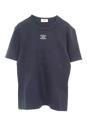 Celine Short Sleeve Logo T-shirt - Blue