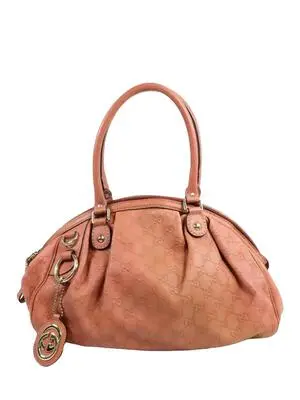 GUCCI Gucci Sukey Leather Shoulder Bag