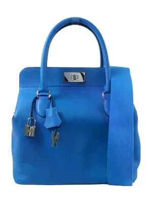 Hermès Toolbox 26 Shoulder Bag - Blue