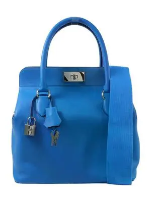 Hermès Toolbox 26 Shoulder Bag - Blue