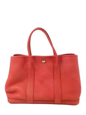 Hermès Hermès Garden Party Negonda Tote Bag Red