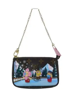 LOUIS VUITTON Vivienne Mini Monogram Shoulder Bag - Brown