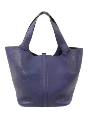 Hermès Mm Picotin Tote Bag - Blue