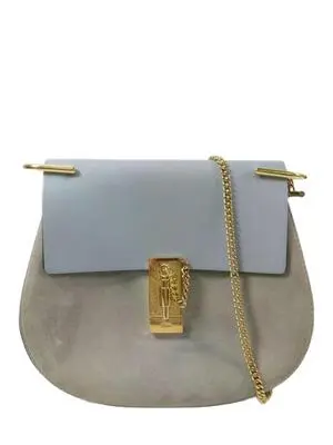 Chloé Chloé Vintage Drew Chain Shoulder Bag Blue