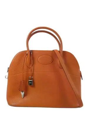 Hermès Bolide 31 Leather Tote Bag - Orange