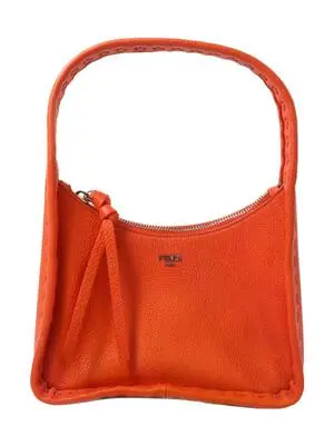 Fendi Mini Fendessence Leather Tote Bag - Orange