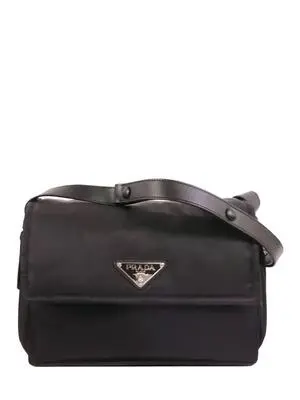 Prada Padded Shoulder Bag - Black