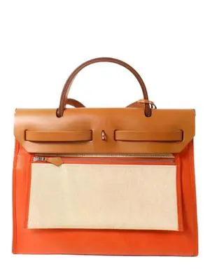 Hermès Herbag Pm Tote Bag - Orange
