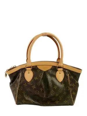 LOUIS VUITTON Monogram Canvas Tivoli Pm Tote Bag - Brown