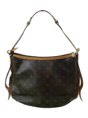 LOUIS VUITTON Monogram Canvas Shoulder Bag - Brown