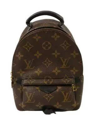 LOUIS VUITTON Mini Palm Springs Backpack - Brown