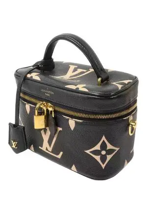 LOUIS VUITTON Monogram Empreinte Vanity 2-way Shoulder Bag - Black