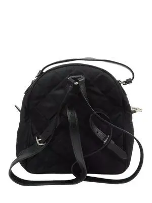 Prada Quilted Mini Backpack - Black
