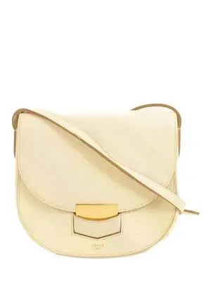 Celine Celine Small Trotteur Cross Body Bag Neutrals