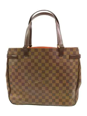 LOUIS VUITTON Uzes Damier Ebène Tote Bag - Brown